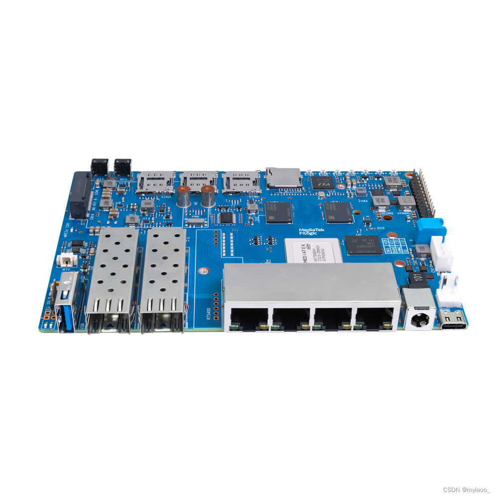 香蕉派BPI-R4 Wifi7路由器板采用联发科MT7988A (Filogic 880)设计_mt7988芯片-CSDN博客