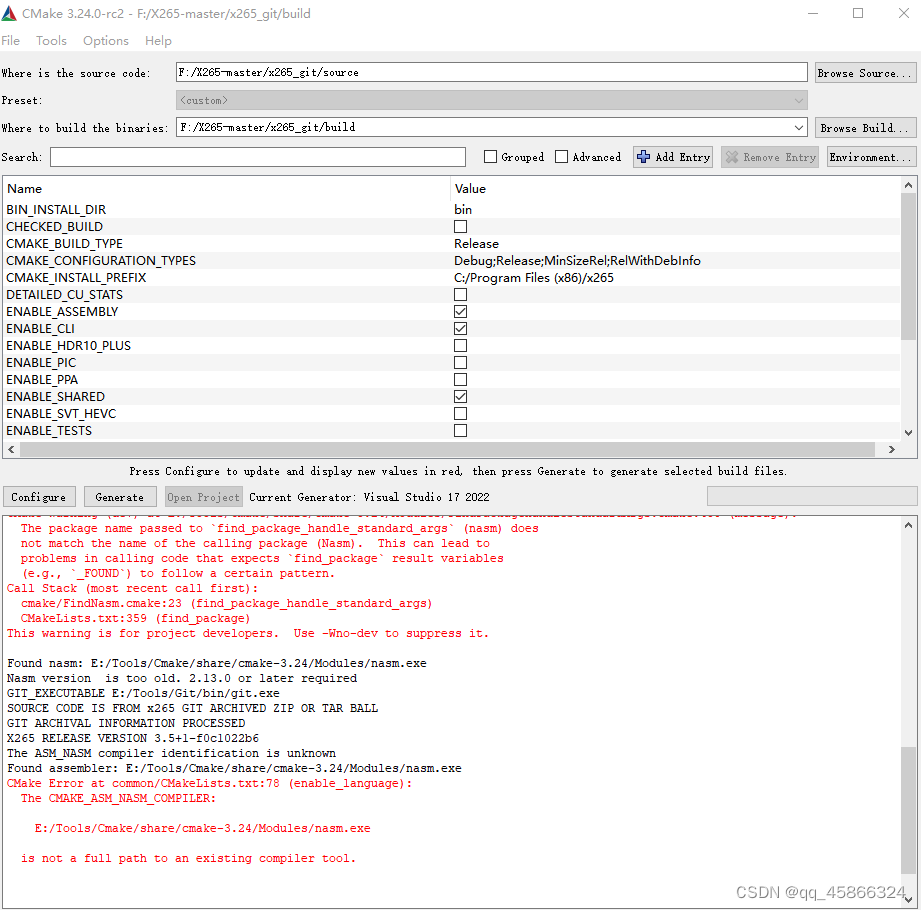 x265编译及开汇编_x265 gui-CSDN博客