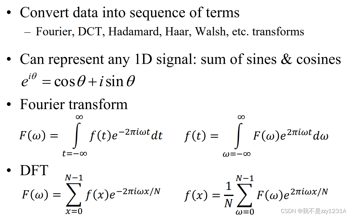 计算机视觉Computer Vision课程学习笔记六之Fourier Analysis傅里叶分析_local mode fourier analysis-CSDN博客