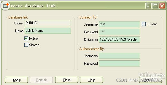【PL/SQL】DBLink 建立数据链接_plsql新建连接-CSDN博客