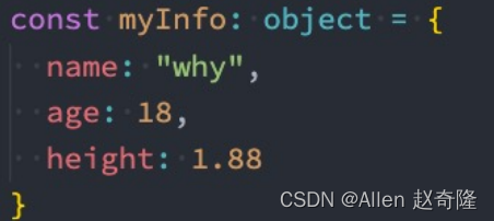 TypeScript中 JavaScript类型：number，boolean，string，Array，Object，null，undefined，Symbol_typescript obj ...