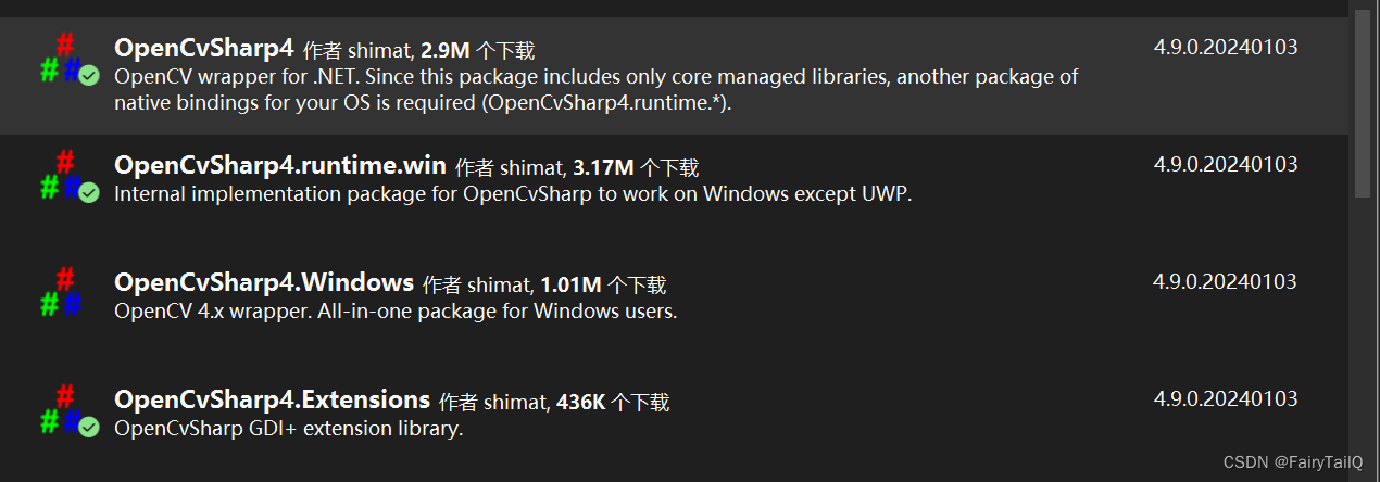 C# + OpencvSharp4 错误信息收集_opencvsharp.opencvsharpexception:“imread failed.”-CSDN博客