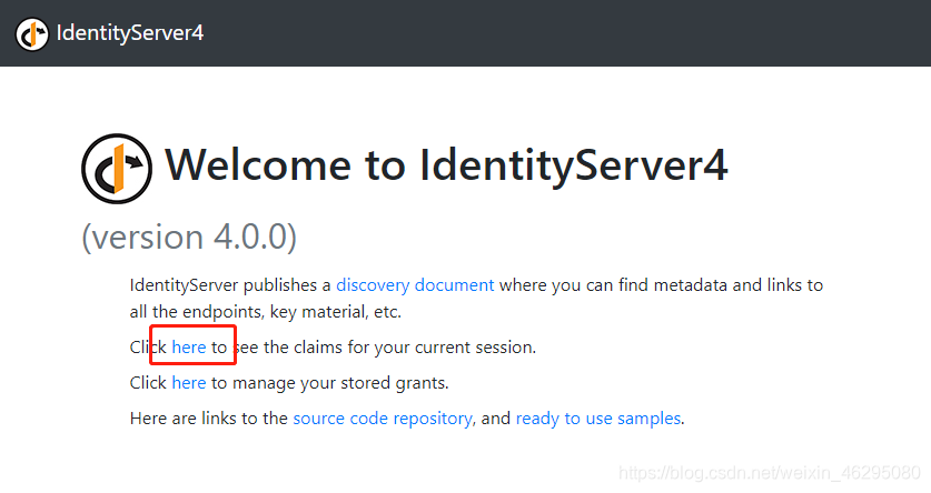 Blazor与IdentityServer4的集成(一)_blazor wsm identityserver-CSDN博客