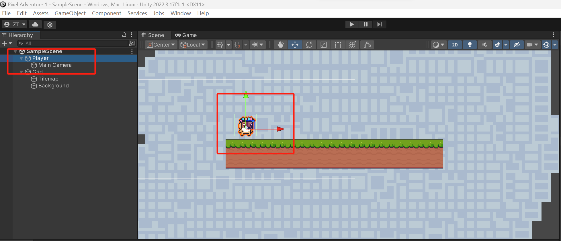 Unity入门实战（Pixel Adventure 1）- 3_getcomponent ().velocity=new vector3(0-CSDN博客