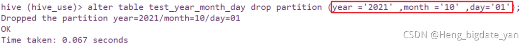 Hive_SQL 一次删除多个分区数据_hive drop partition 删除多个分区-CSDN博客