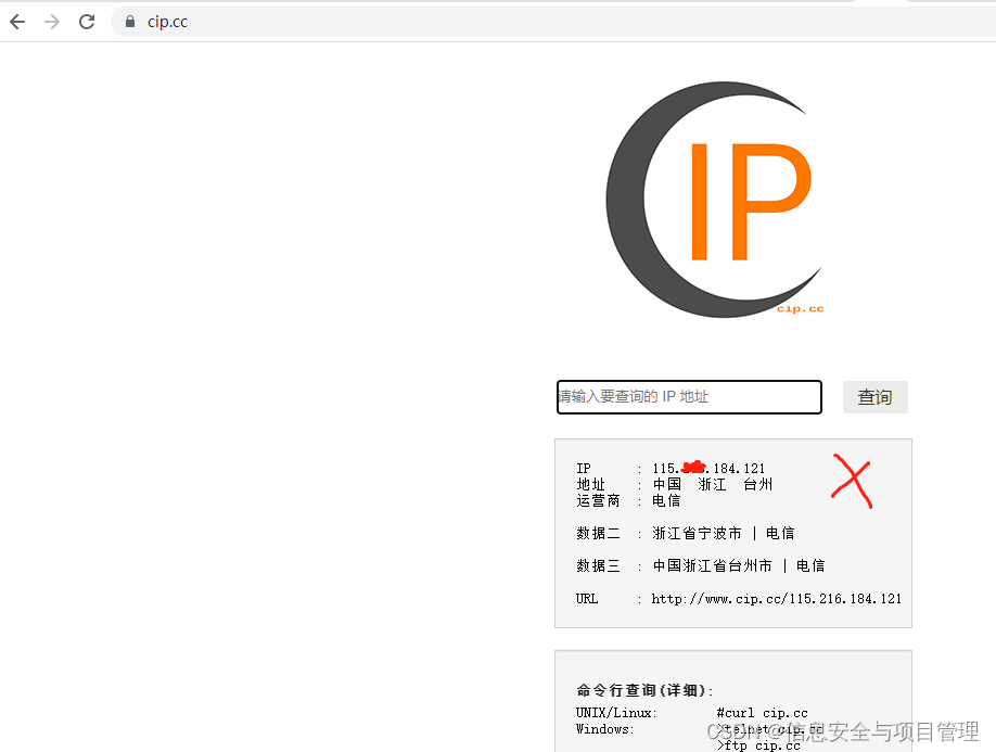 关于cip.cc查IP出口地址的工具到底准确不准确？_cip. cc-CSDN博客