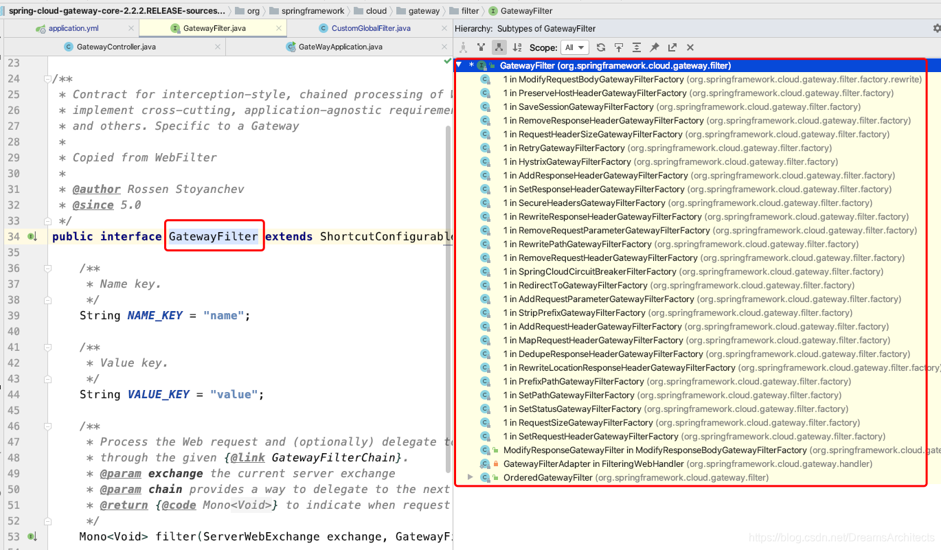 SpringCloud微服务API网关Gateway的使用和配置（二）过滤器_filters: - stripprefix=1-CSDN博客