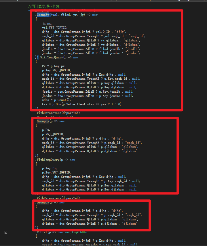 【Freesql】实现动态分组（groupby）_freesql groupby-CSDN博客