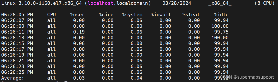 性能监控工具--sysstat使用-CSDN博客