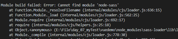 vuecli4.0中下载sass报错解决_saas降成4在下载又报错-CSDN博客