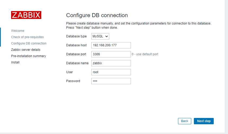 connection to database zabbix failed:(zabbix连接不上数据库的解决方法)-CSDN博客