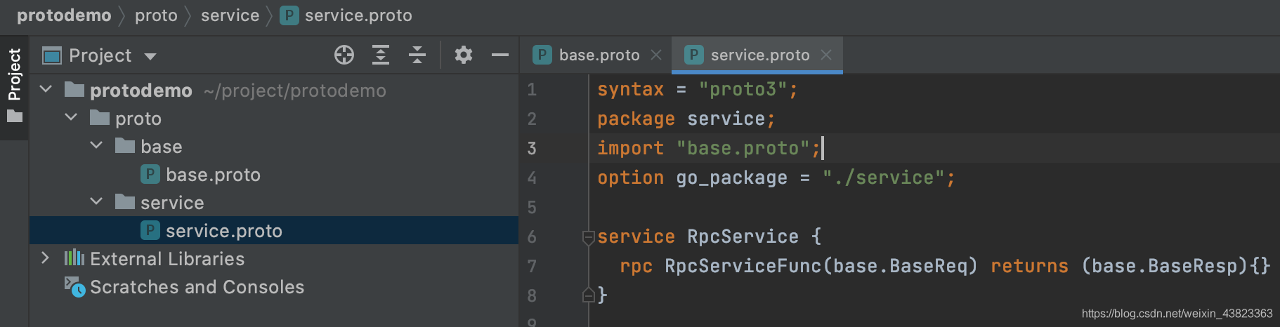 protobuf：protoc生成golang文件_golang protoc 生成js-CSDN博客