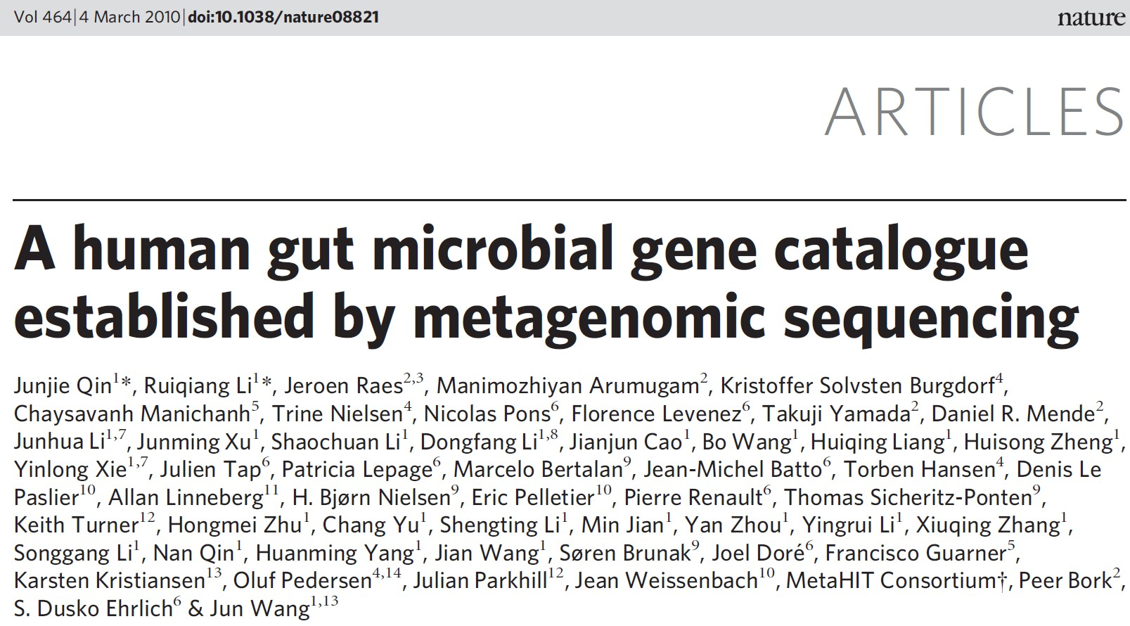 Nature：基于宏基因组测序构建人类肠道微生物组参考基因集_our other genome a gene catalogue of the human gut-CSDN博客