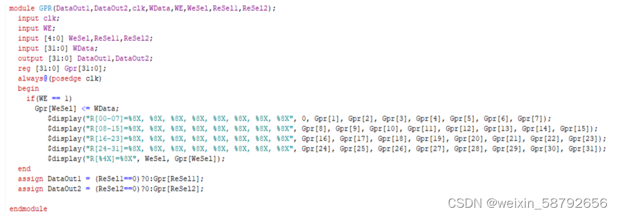 使用Verilog设计与Modelsim仿真的单周期CPU-CSDN博客