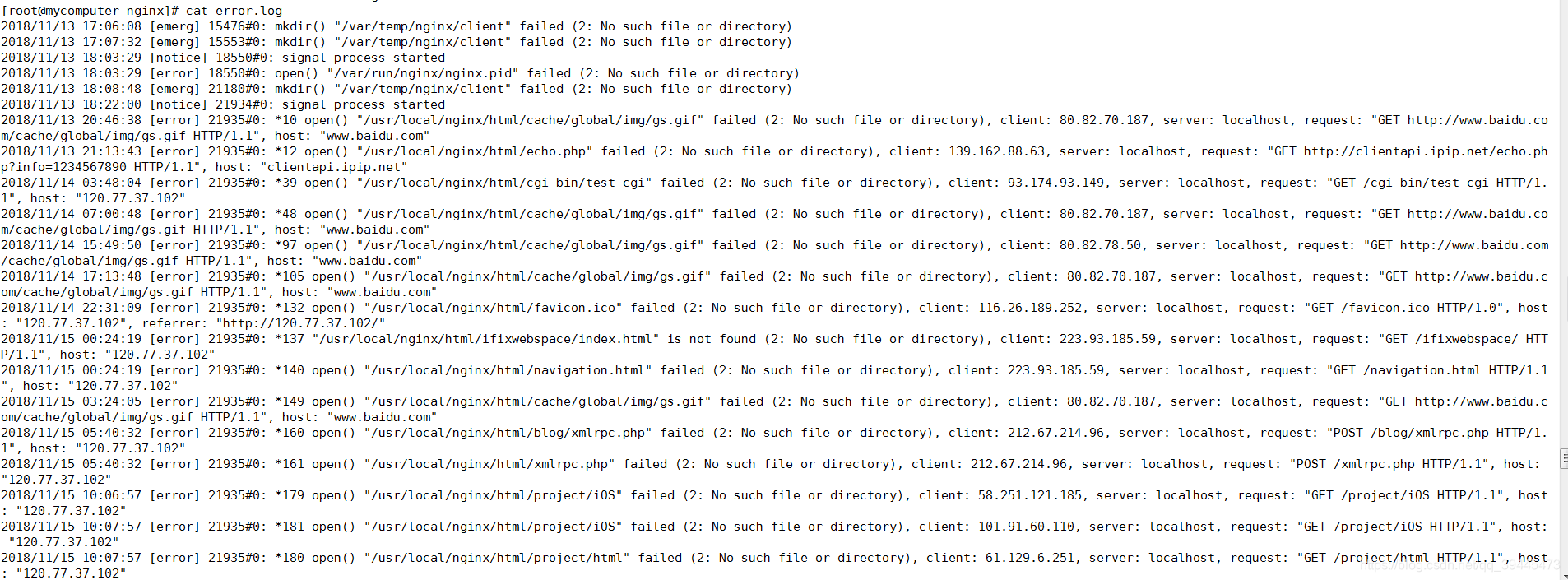 Nginx 出现异常时解决方法_nginx: invalid option: "stop-CSDN博客