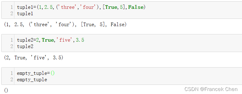 Python数据结构——元组-CSDN博客