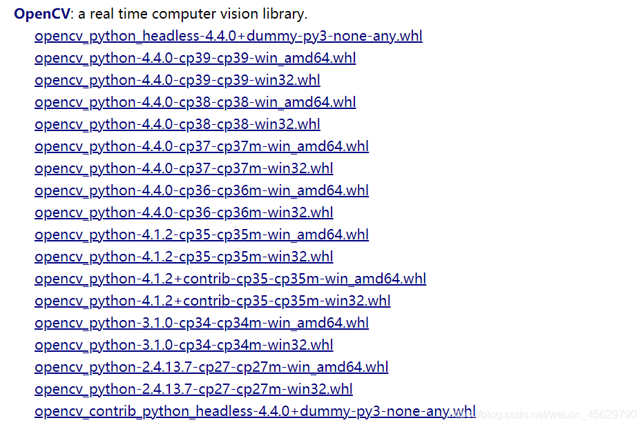 python3.7.3安装opencv_python3.7对应的opencv版本-CSDN博客