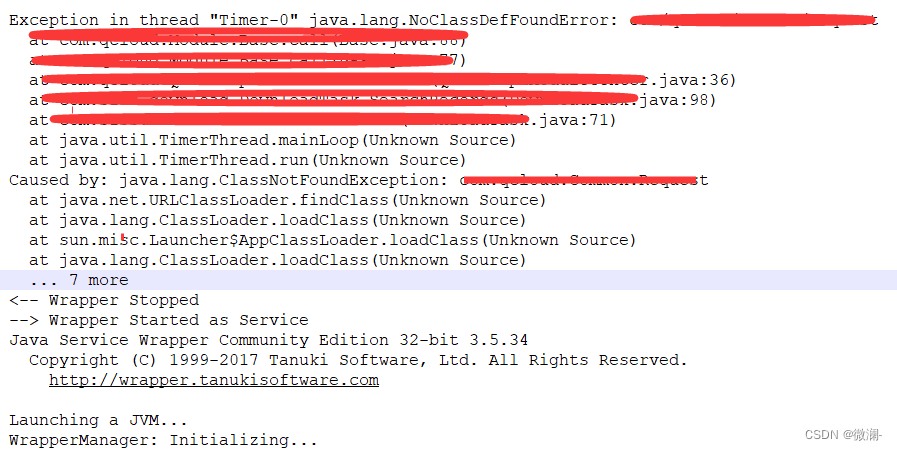 Java Service Wrapper 注意避免内存回收-CSDN博客