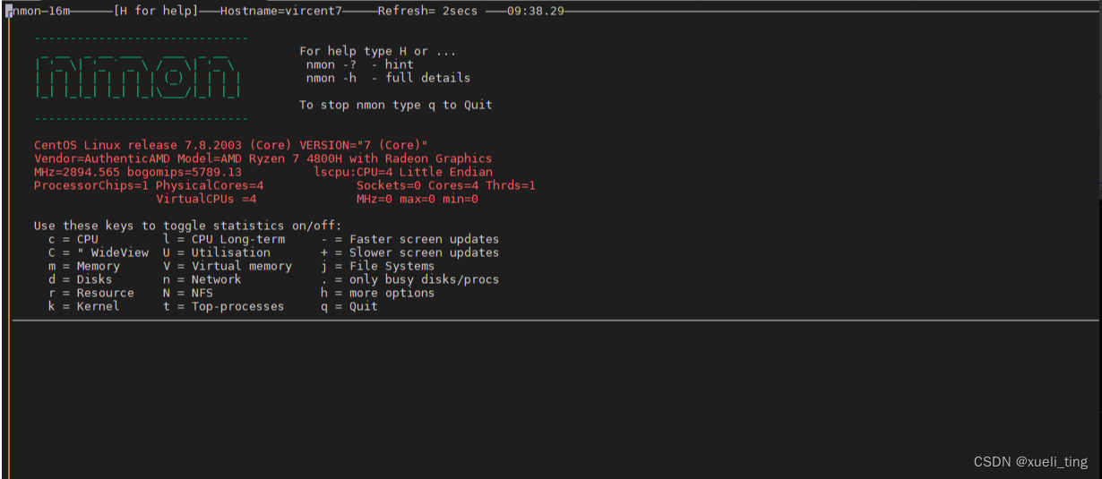 nmon的三种运行模式_pve nmon-CSDN博客