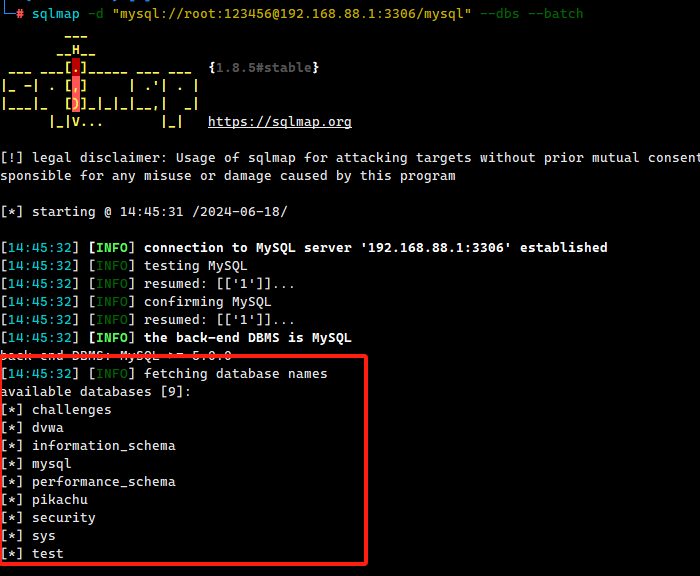 Sqlmap常见用法_sqlmap连接数据库-CSDN博客