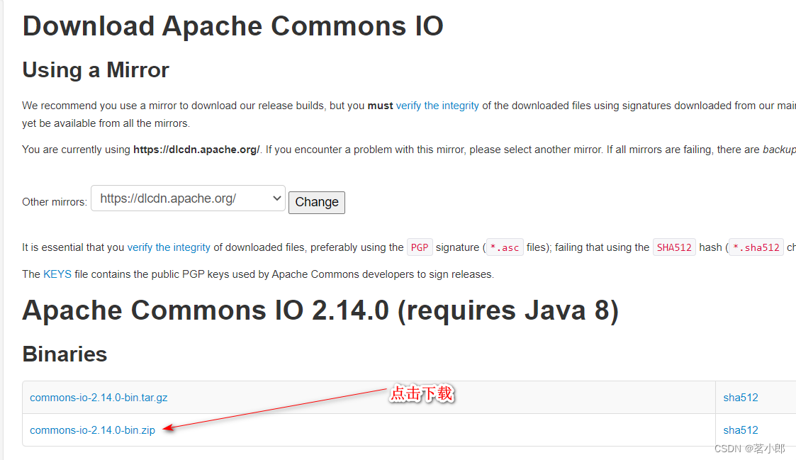使用CommonsIO框架进行IO相关操作-CSDN博客