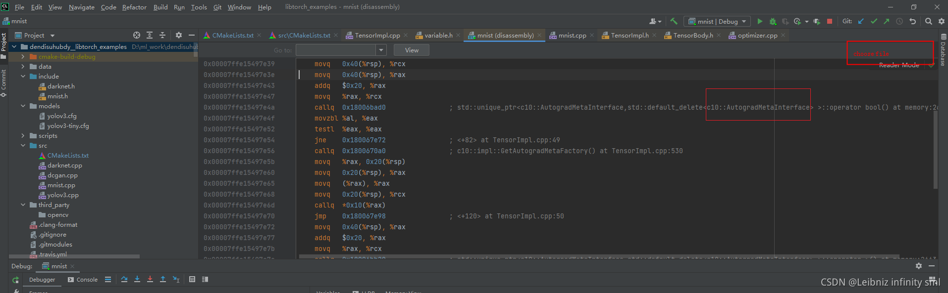 Pytorch 源码分析 C调试 1 Libtorch调试记录 进入torch C源码调试的最方便方案pytorch Cpadding源码 Csdn博客