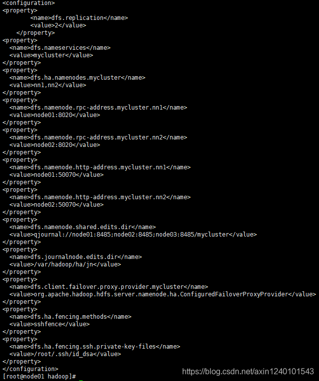 【知识积累】大数据旅程- 使用Journal搭建HDFS HA_启动journalnode成功后,node03变成了node01,可是他是node03的ip呀-CSDN博客