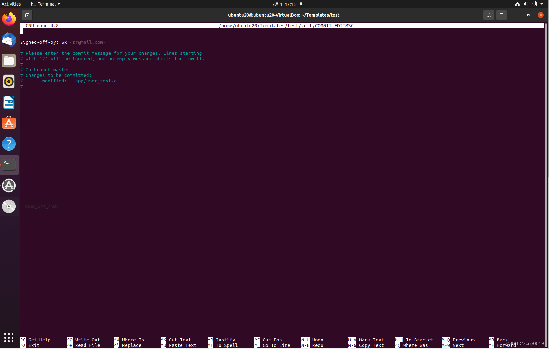 git 常用命令---修改Git默认编辑器为vim_git修改默认编辑器-CSDN博客