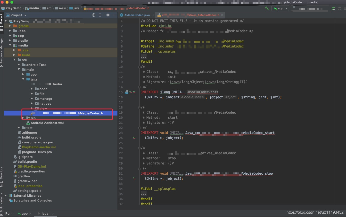 Android Studio 配置 javah 自动生成 .h 头文件_android studio 生成头文件-CSDN博客