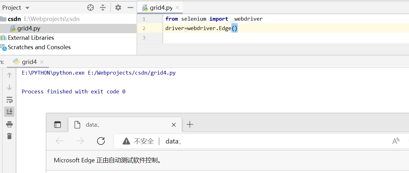 selenium中使用Microsoft Edge浏览器驱动下载_edgedriver下载-CSDN博客