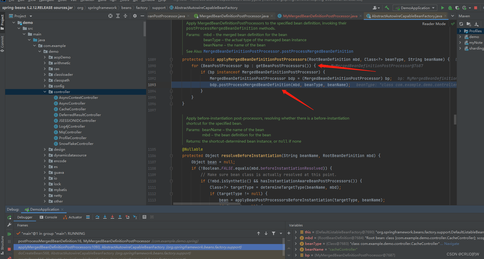 Spring扩展机制之MergedBeanDefinitionPostProcessor-CSDN博客
