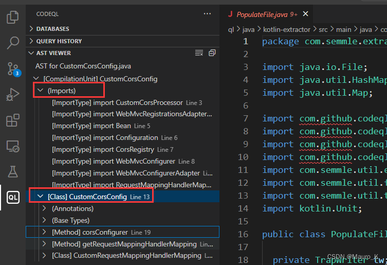 CodeQL笔记之基本语法（一）_codeql语法-CSDN博客