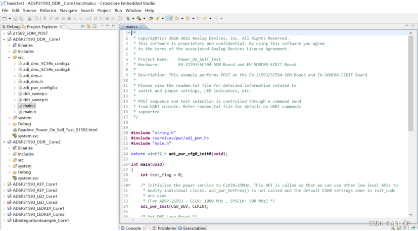 手把手教你开发ADSP-21593（EV-21593-SOM+AD-EXKIT开发板）_adsp21593-CSDN博客