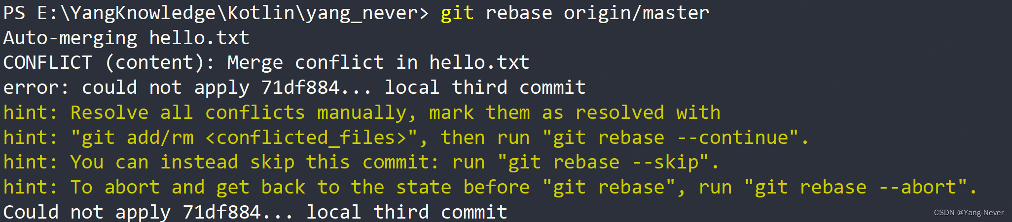 Git-＞git pull 和 git pull --rebase的详解-CSDN博客