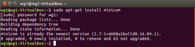 ubuntu下minicom串口调试的安装配置_ubuntu里minicom配置-CSDN博客
