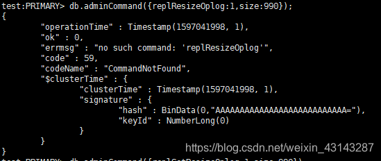 MongoDB Oplog 调整与回收-CSDN博客