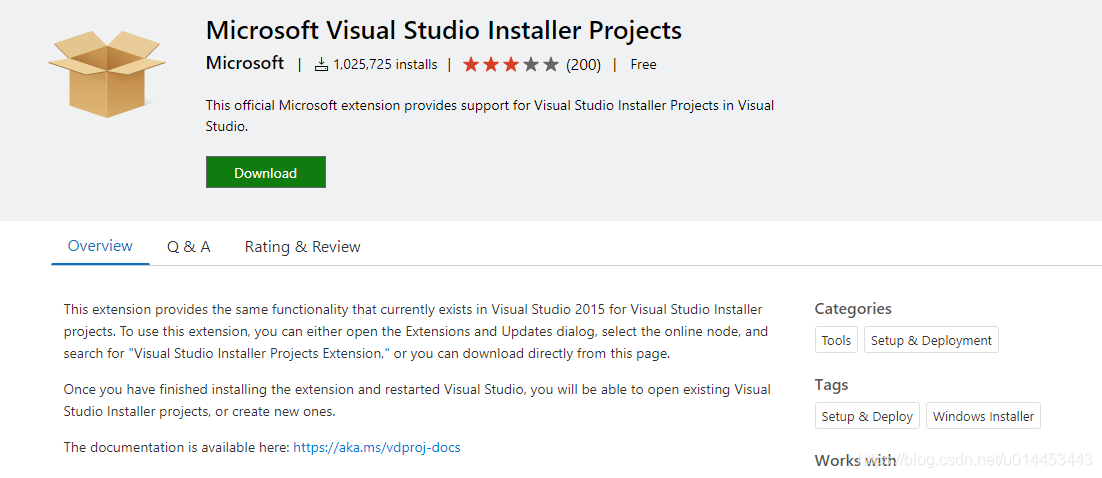 VS2017--VS2019离线安装 Microsoft Visual Studio Installer Project_installerprojects离线安装-CSDN博客