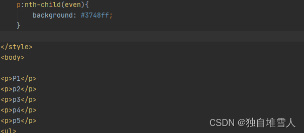 CSS3:nth-child选择器基本用法简述_css第三个元素-CSDN博客