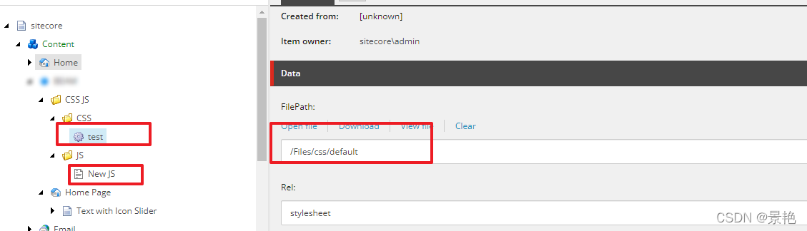 Sitecore 笔记 - 通过 Rendering 动态按需加载JS / CSS_renderjs中动态创建js和css-CSDN博客