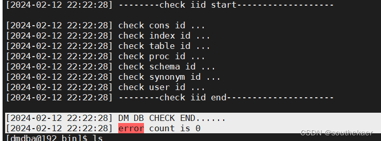 DM数据库，dmdbchk工具，检查修复DM数据库-CSDN博客