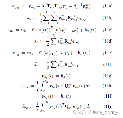 【学习总结】相机与IMU标定一：Kalibr论文_continuous-time batch estimation using temporal ba-CSDN博客