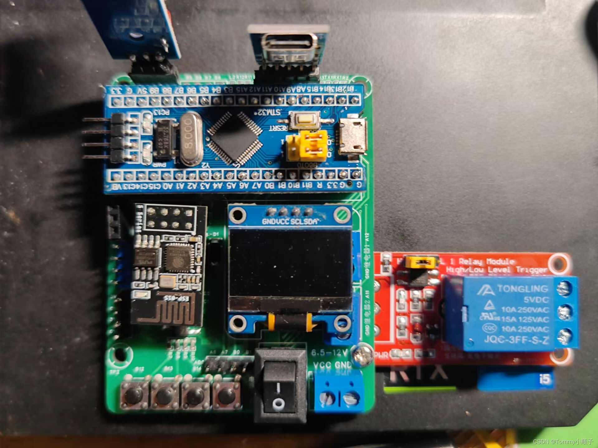 STM32+WIFI+阿里云MQTT温湿度与继电器远程控制_stm32 外设加湿继电器控制模块-CSDN博客