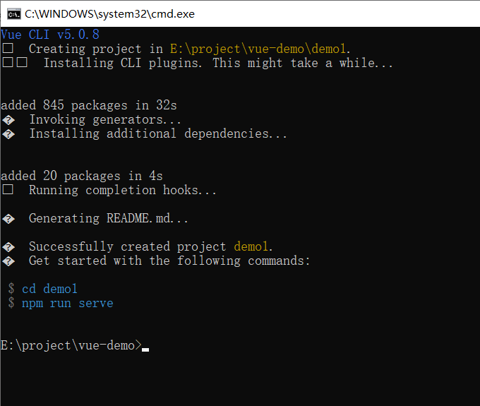 Vue 脚手架搭建（v5.08）和基本项目介绍_vue cli 5.08-CSDN博客
