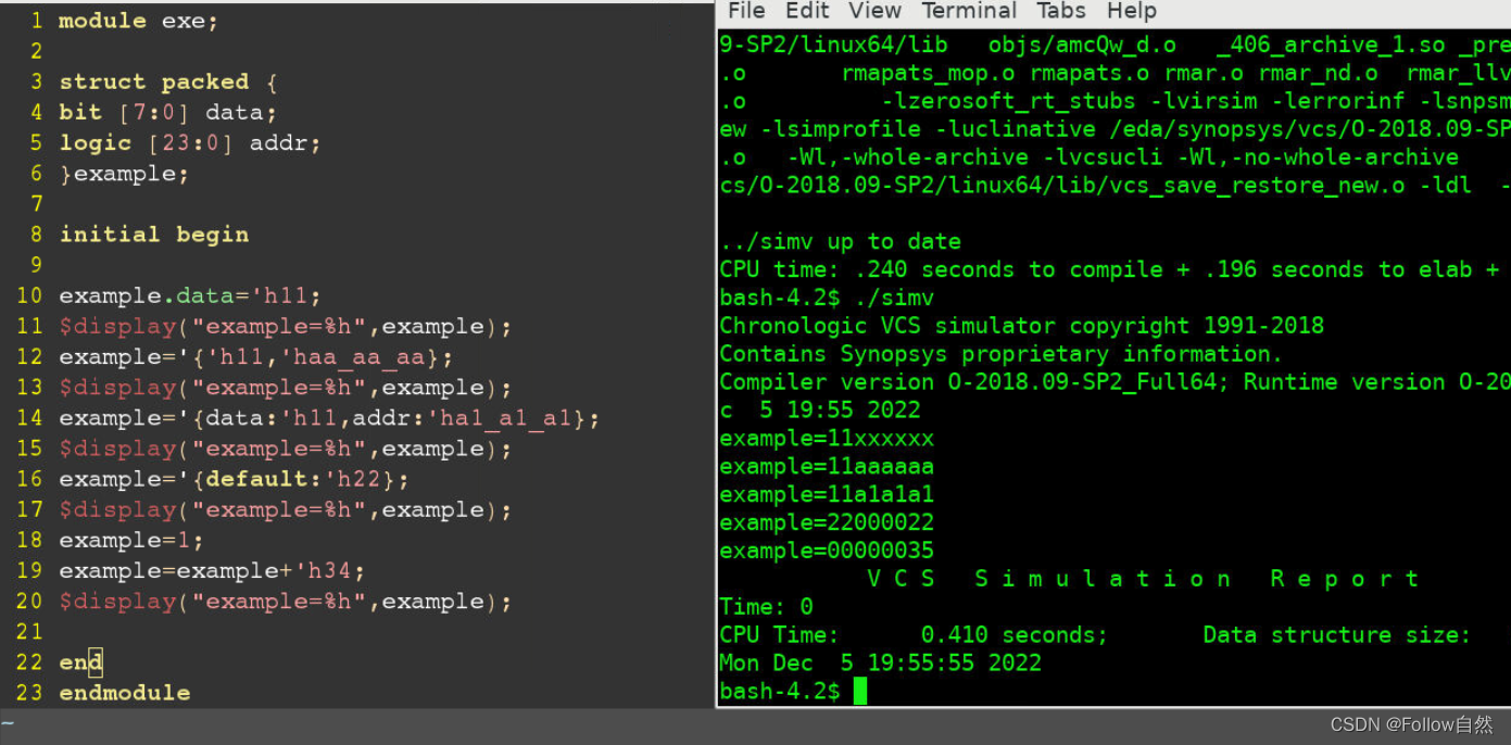sv中packed struct-CSDN博客