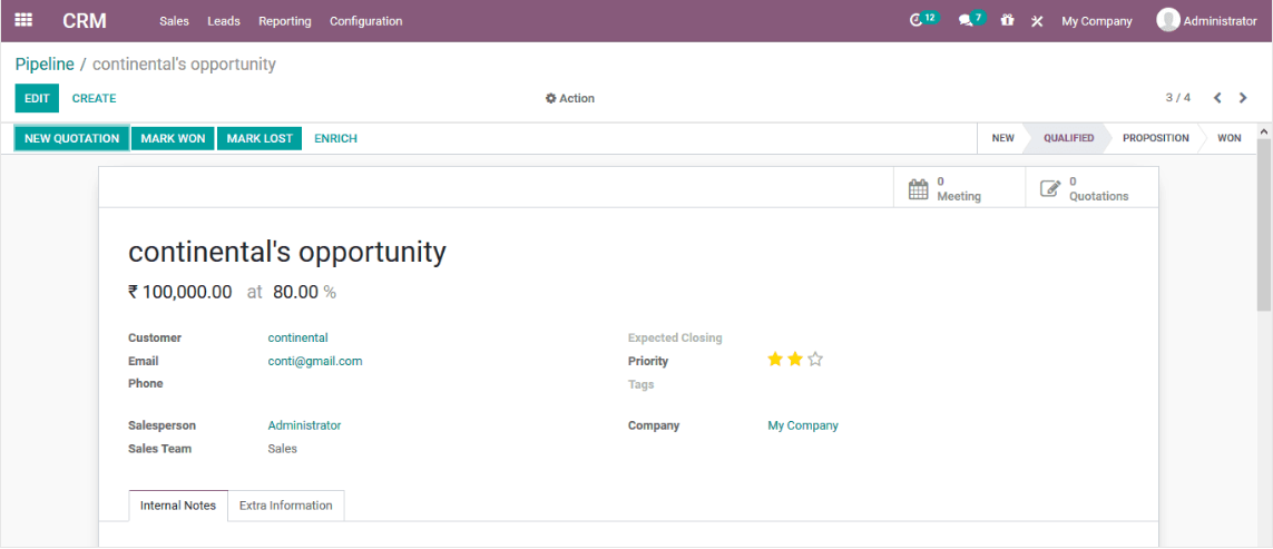 Odoo ERP 14 客户关系管理_odoo14 crm-CSDN博客