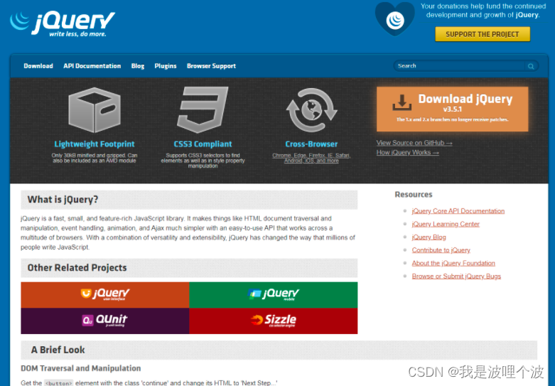【前端系列教程之jQuery】02_jQuery入门、设计思想理解_jquery实战从入门到精通-CSDN博客