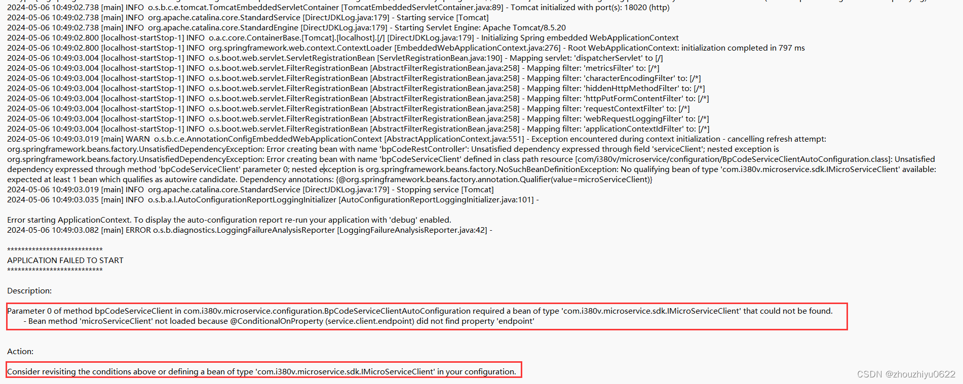 【报错】‘xxx‘ not loaded because @ConditionalOnProperty (xxx)did not find property ‘endpoint‘-CSDN博客