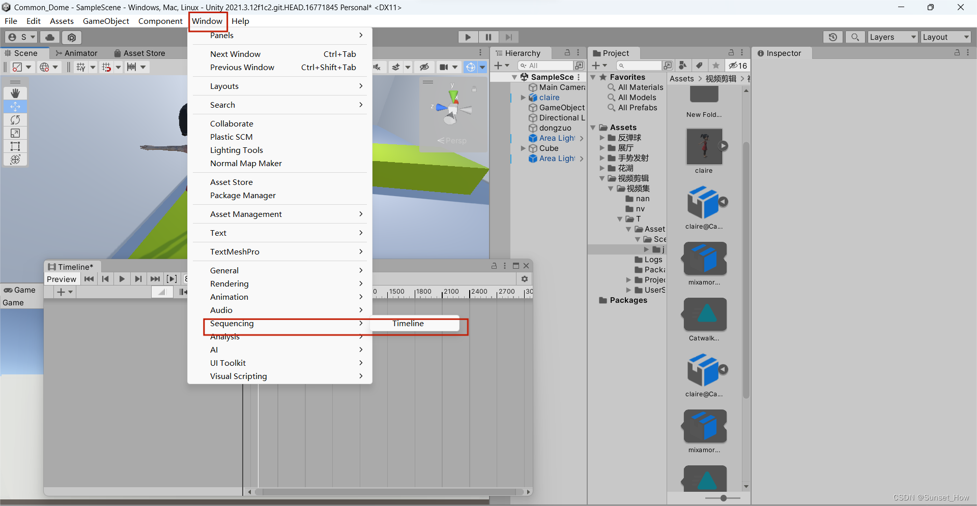 Unity_TimeLine_使用_unity如何添加时间轴-CSDN博客