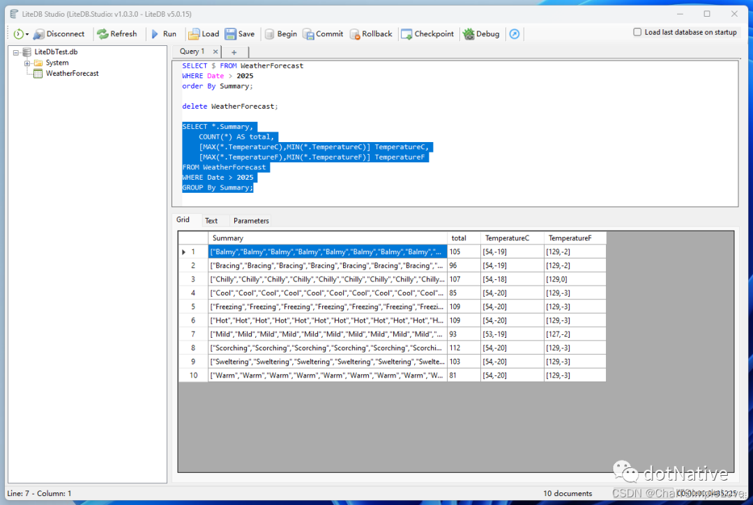 谈谈 .NET8 平台中对 LiteDB 的 CRUD 操作_litedb加密-CSDN博客