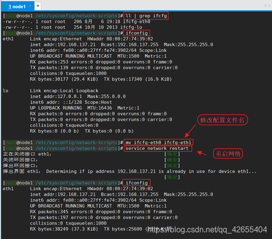 Linux系统修改网卡名称（eth1修改为eth0）_修改网卡名称为eth0-CSDN博客
